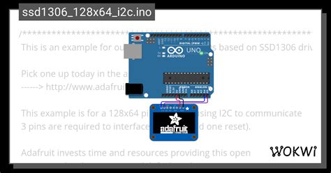 ssd1306_128x64_i2c.ino Copy - Wokwi ESP32, STM32, Arduino Simulator