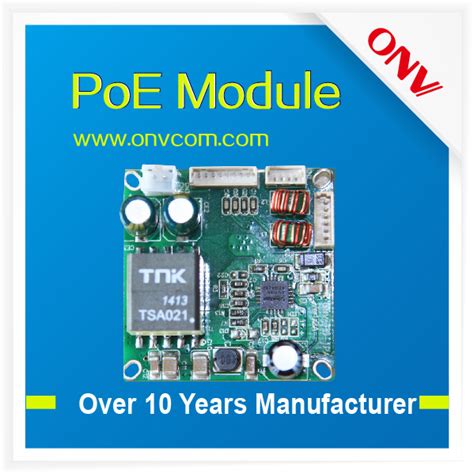 Power Over Ethernet Module 8023af For Ip Camera Poe Module And Module