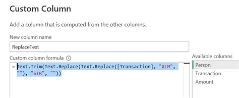 Solved Replace Multiple Text Strings In One Step Microsoft Fabric Community