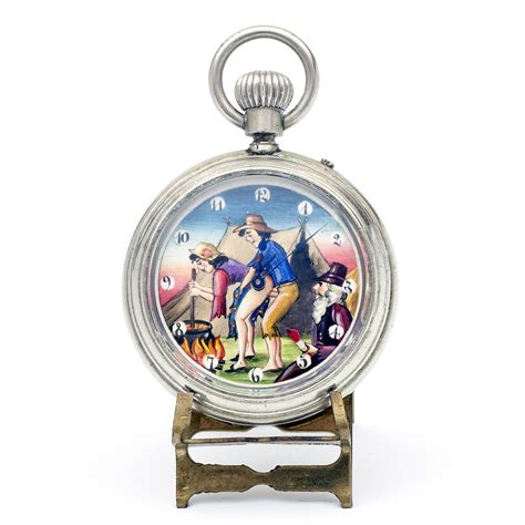 Erotic Pocket Watch AUTOMATON Lepine And Remontoir Switzerland Ca Figaro Auctions