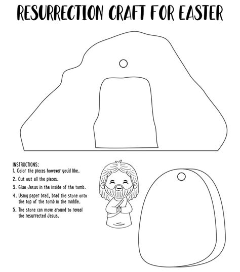 Christian Easter Crafts 10 Free Pdf Printables Printablee Easter