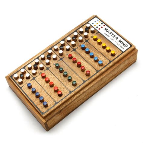 Master Logic Mastermind Code Breaking Game Kubiya Games