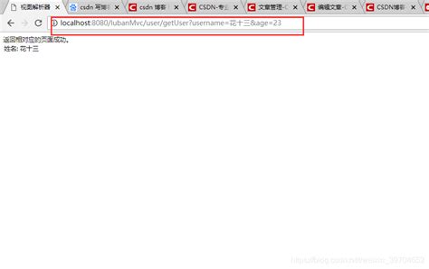 手写 一个简单的springmvc luban mvc csdn博客