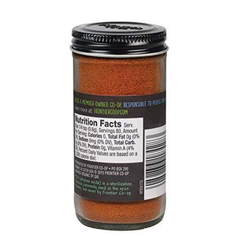 Frontier Herb Organic Ground Cayenne Pepper 17 Oz Ebay