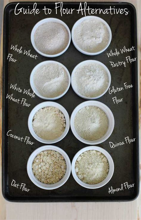 A Guide To Flour Alternatives I Heart Vegetables