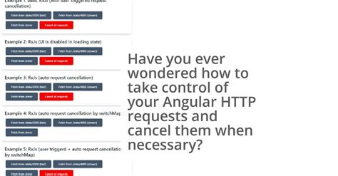 Angular Jobs On Linkedin Unlock The Power Of Request Cancellation