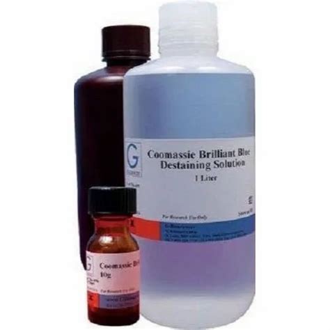 Coomassie Brilliant Blue Destaining Solution Grade Standard Chemical