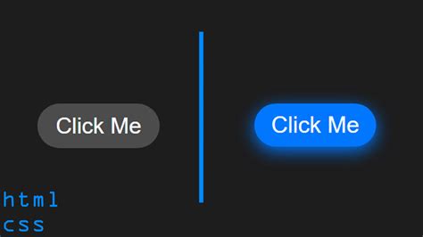 Glowing Button With Hover Effect In Html Css