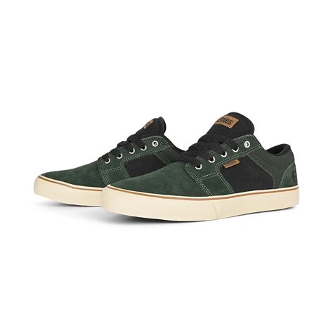 Etnies Barge Ls Skate Shoes Greenblack Supereight