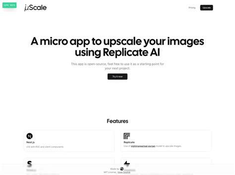 Micro Scale Nextjs Templates And Themes