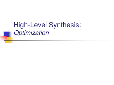 High Level Synthesis Creating Custom Circuits From High Level Code