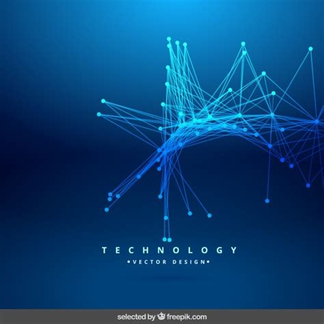 Free Vector Technology Abstract Background
