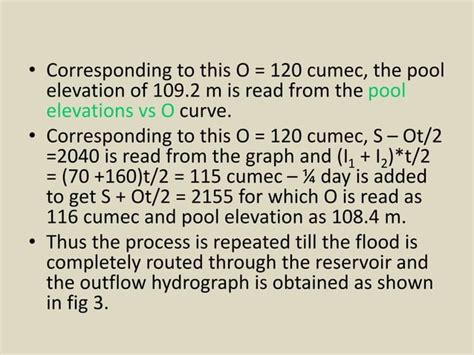 Flood Routing Ppt Flood Routing And Control Ppt