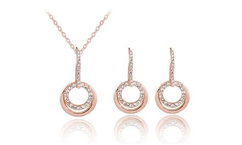 Halskette Und Ohrringe Set Vega Groupon Goods
