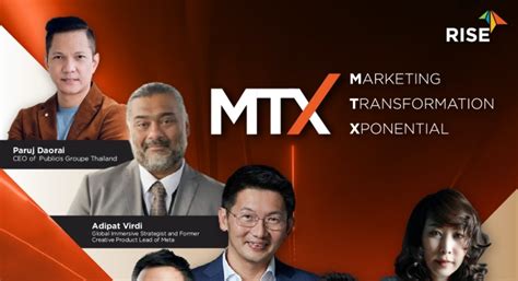 เปิดตัวคอร์ส Mtx หลักสูตรทรานส์ฟอร์มนักการตลาดแรกของไทย