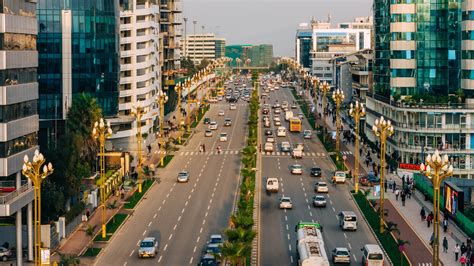 طريق بولي يعد المركز التجاري الصاخب في أديس أبابا Ena عربي Ena