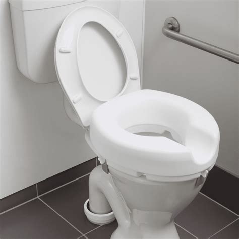 Savanah 4 Raised Toilet Seat Donut More Mobility