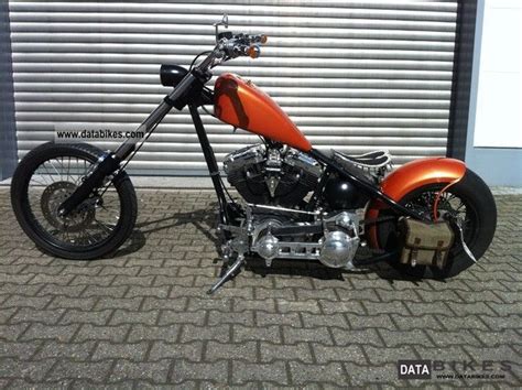 2007 Harley Davidson Rigid Frame Evo Engine Intependent Highneck