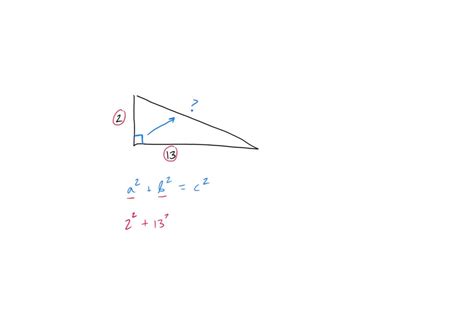 Solved Find The Length Of The Hypotenuse Of The Triangle Pictured Below Enter The Ex A Square