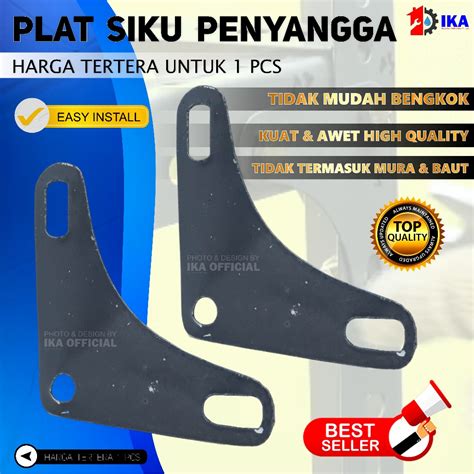 Jual Plat Besi Siku Slotted Angle Tebal 1mm Plat Siku Lubang Plat