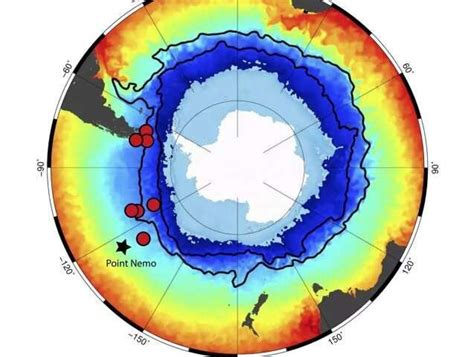 This View Of The Antarctic Circumpolar Current Roughly Defined By