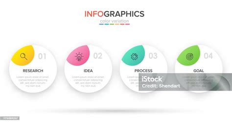아이콘과 4 가지 옵션 또는 단계가있는 인포 그래픽 디자인 가는 선 벡터입니다 인포그래픽비즈니스 컨셉 정보 그래픽 흐름도 프리젠 테이션 웹 사이트 배너 인쇄 자료에 사용할
