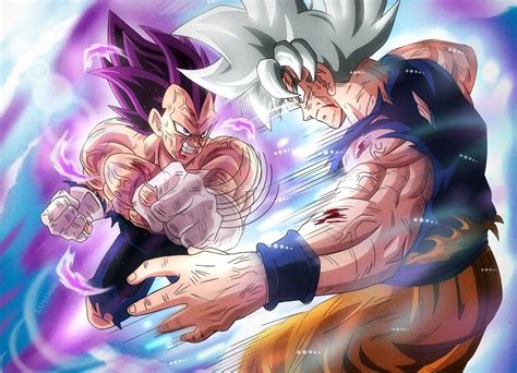 Goku Mui Vs Vegeta Hakaishin Sprite Animation Youtube