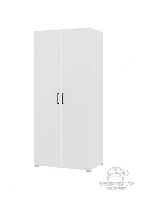 Шкаф 2 х дв 0 8 1 83 Сандро Белый Gnt Vr Купить Распашные шкафы с доставкой Сеть
