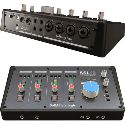 Interface De Áudio Solid State Logic Ssl 12 Usb Gravação Profissional Intermezzo