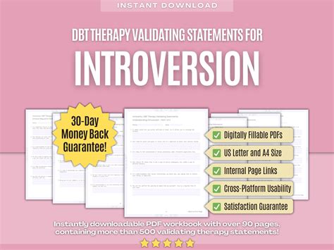 Introverts Dbt Validating Statements Workbook Karlstein Publishing