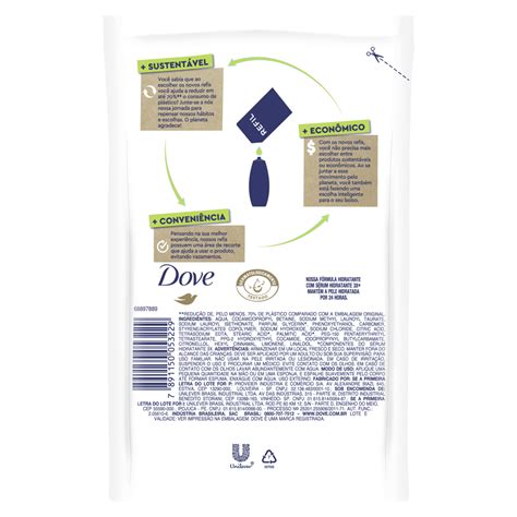 Sabonete Líquido Dove Nutrição Profunda Refil 200ml Farma Conde