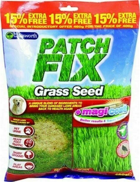 Grass Seeds Patch Fix Super Patch Love Your Lawn Magicoat Gardening