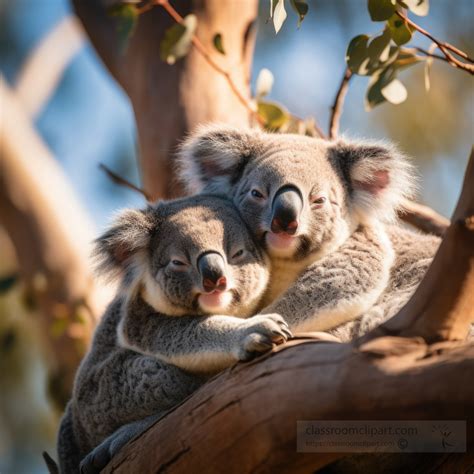 Two Koalas In A Tree