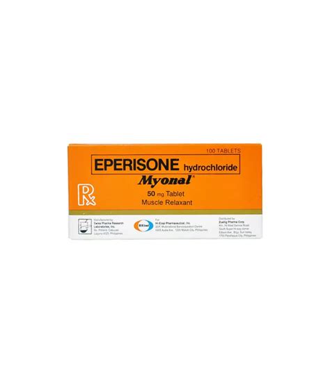 Eperisone Hcl Rose Pharmacy