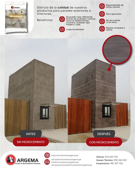 Microcemento 👷🏼‍♂antes Y DespuÉs Con Nuestro Microcemento Argema