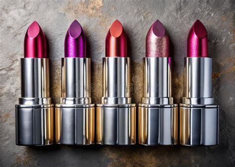 Stunning Metallic Lipstick Swatches Showcase Shimmering Bronze Magenta