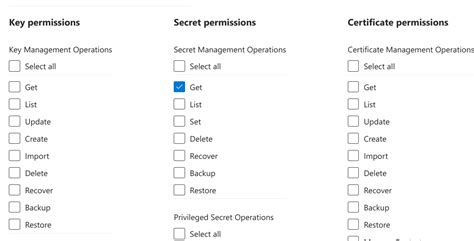 Terraform Provider Azure Keyvault Permission Error To Store Service