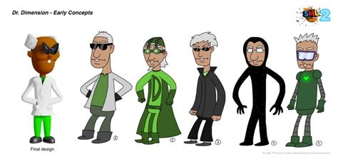 Heres The Early Concept Of Dr Dimension From The Sml Ytp Movie 2