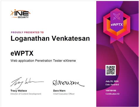 Ewptxv2 Certification Cybersecurity Penetrationtesting Infosec