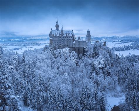 1280x1024 Neuschwanstein Castle In Winter 1280x1024 Resolution