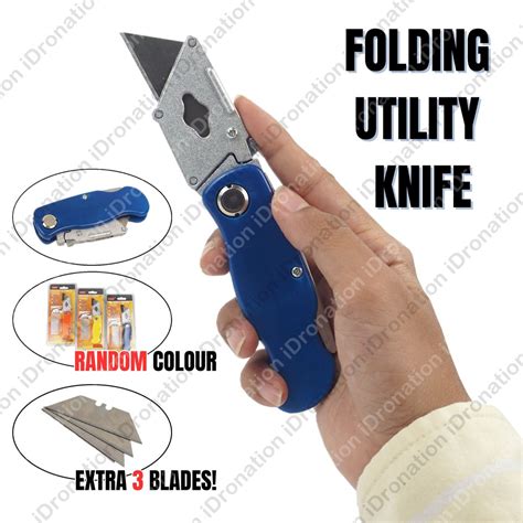 Multipurpose Folding Utility Heavy Duty Pocket Knife Paper Cutter