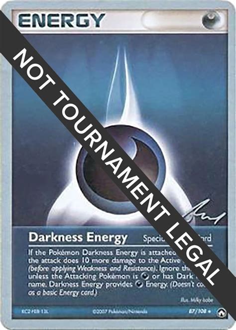 Darkness Energy 2004 Tsuguyoshi Yamato Pokémon Tcg Card Tcg