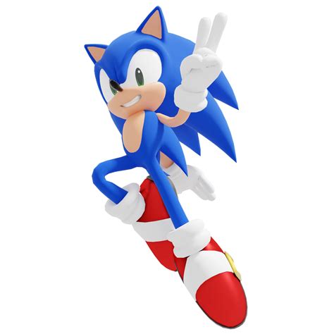 Sonic Pose By Bluetimelinegamingyt On Deviantart