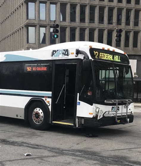Golocalprov New Ripta Bus Involved In Accident In Downtown