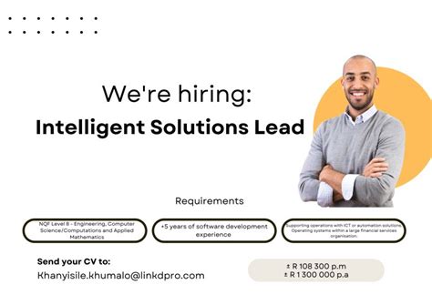 Linkdpro On Linkedin Inteligentsolutionslead Bankingcareers Linkdpro Hiringnow Jobalert