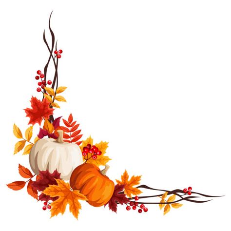 Fall Leaf Garland Illustrations Royalty Free Vector Graphics And Clip