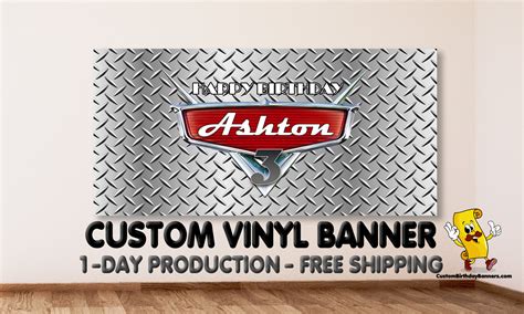 Disney Cars Inspired Custom Birthday Banner Custom Birthday Banners