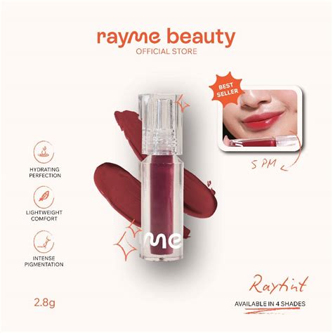 Jual Rayme Raytint Hydrating Glow Lip Tint Shopee Indonesia