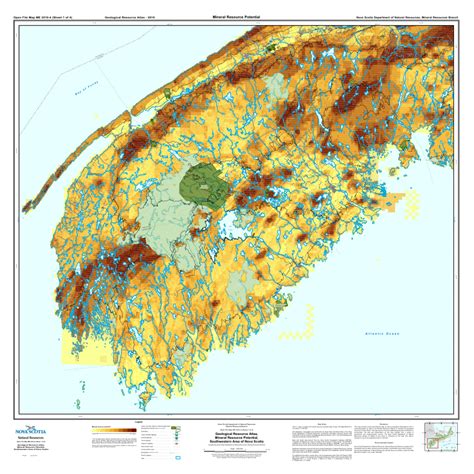 Pdf Mineral Potential Map Sheet 1 Nova Scotia