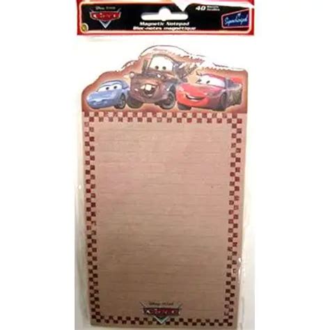 Disney Pixar Cars Cars Tabbed Notepad Toywiz